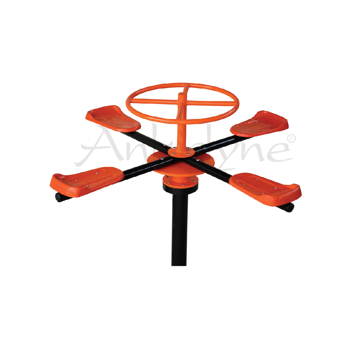 Merry Go Round 4 Seater - FRP Seat | Outdoor Play Equipment Manufacturers