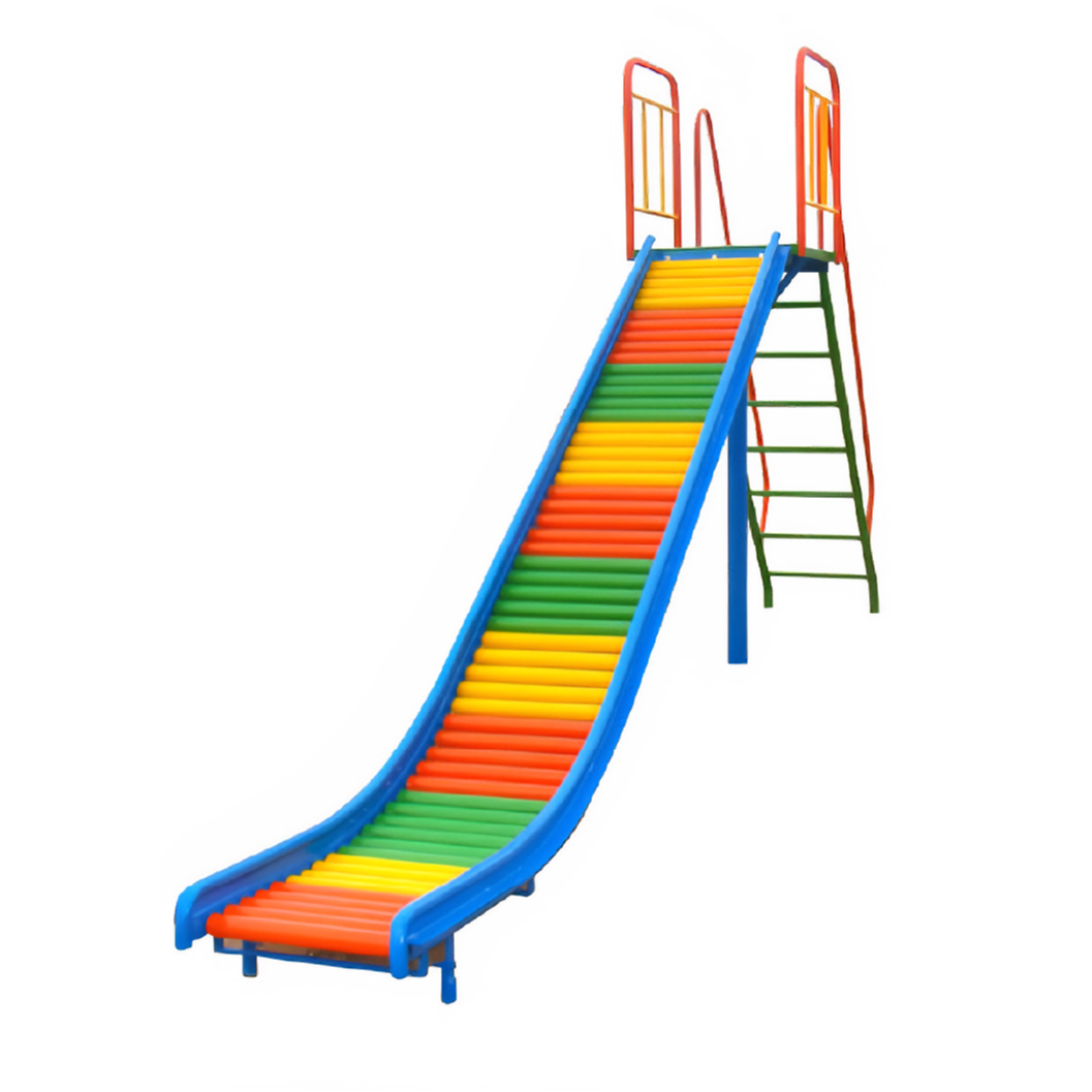 8 ft Senior Roller Slide – Heavy-Duty Playground Equipment for Children ...